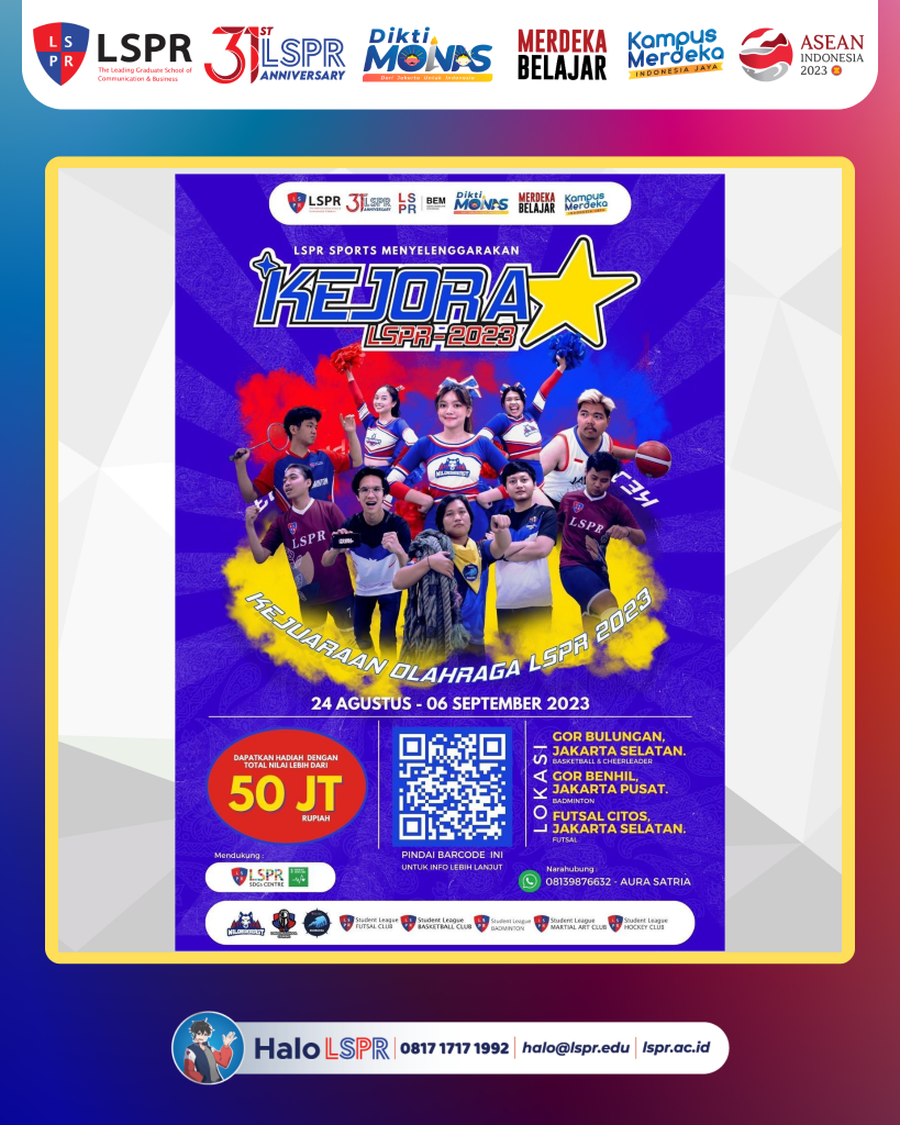 Kejuaraan Olahraga KEJORA LSPR 2023 - LSPR Institute