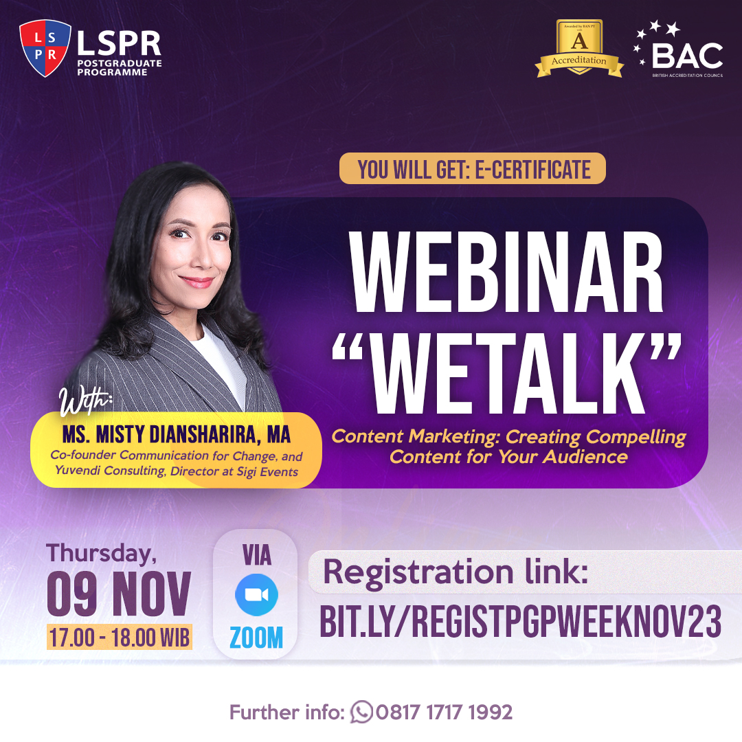 Day One Of LSPR Postgraduate Week 2023 Online LSPR